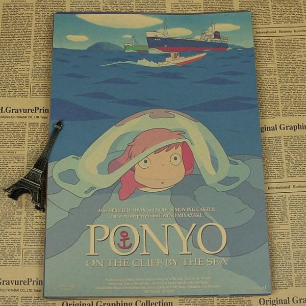 Ponyo Printed Cushion Covers