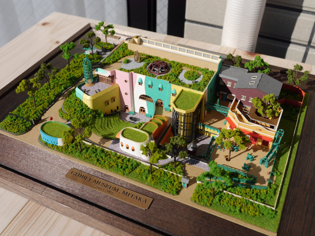 This papercraft model of Ghibli Museum is amazing - Ghibli Store