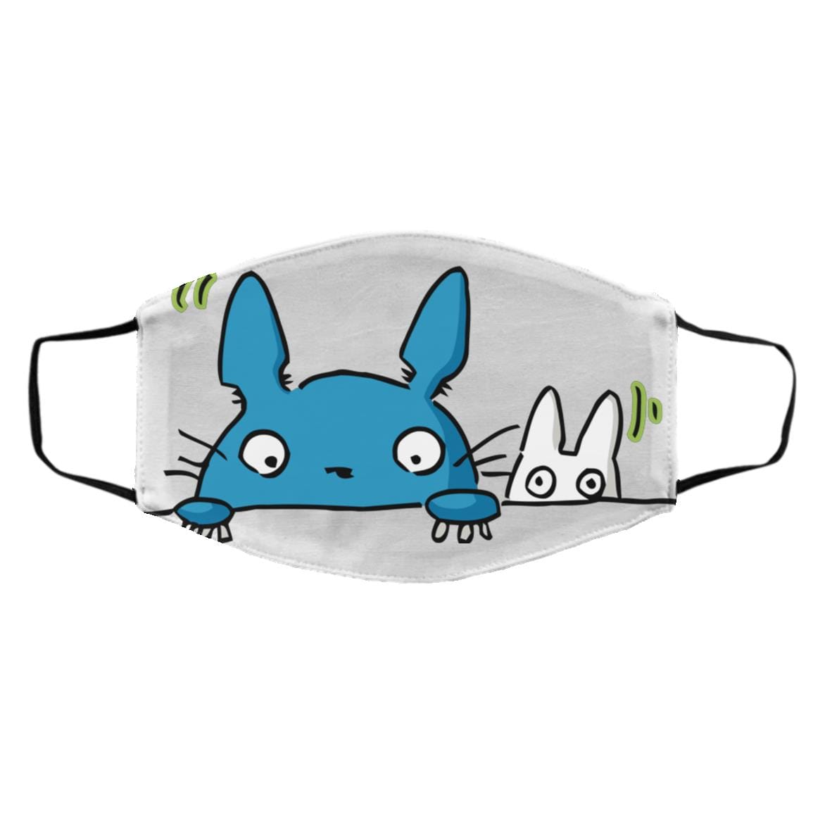 Mini Twins Totoro Face Mask - Ghibli Store