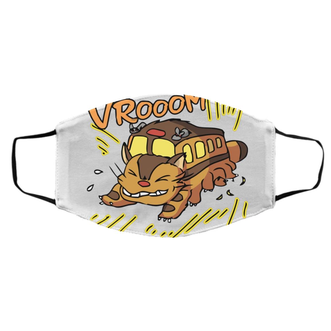 My Neighbor Totoro - Cat Bus Face Mask - Ghibli Store