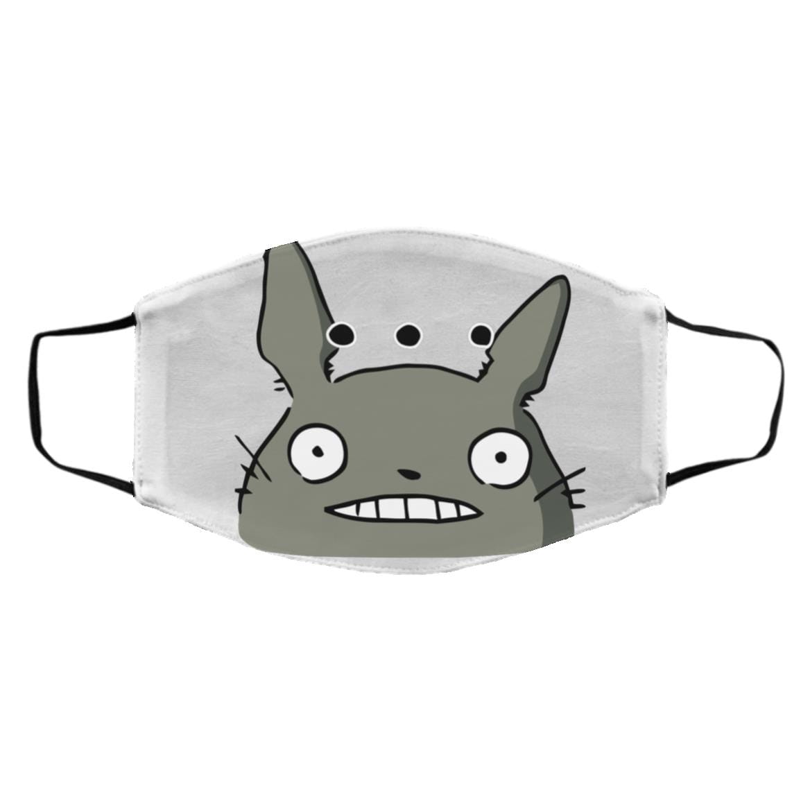 Totoro Poker Face Face Mask - Ghibli Store