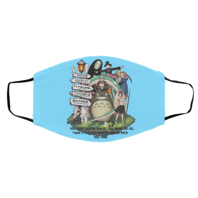 Studio Ghibli Hayao Miyazaki With His Arts Face Mask - Ghibli Store