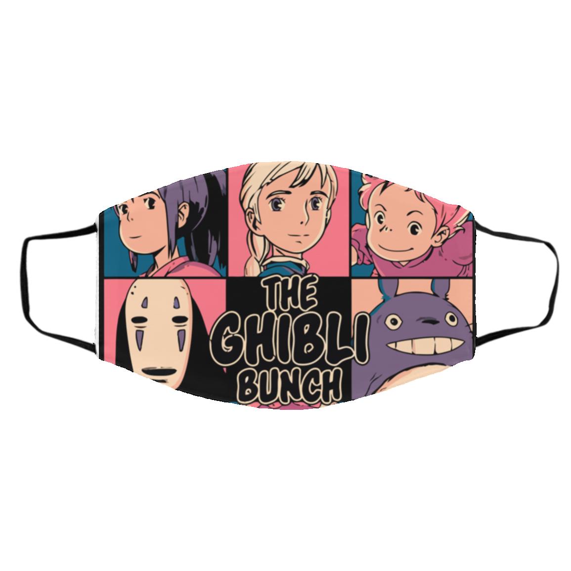 The Ghibli Bunch Face Mask - Ghibli Store