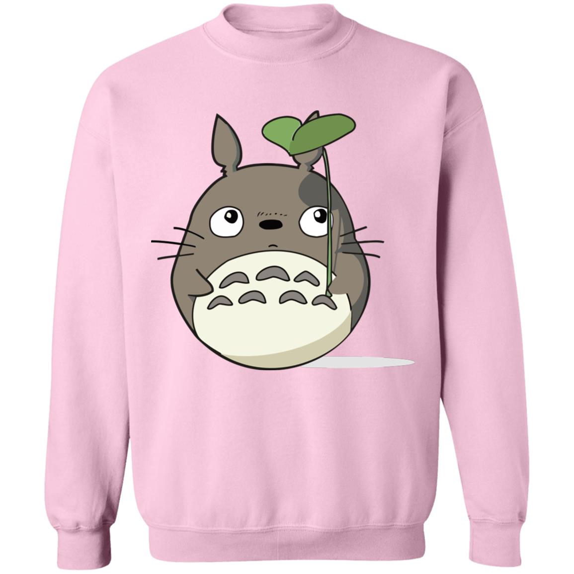 Totoro and the Leaf Umbrella Sweatshirt - Ghibli Store