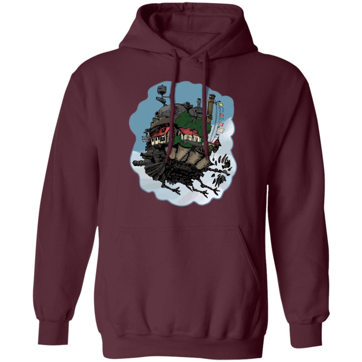 Howl's Moving Castle Classic Color Hoodie - Ghibli Store