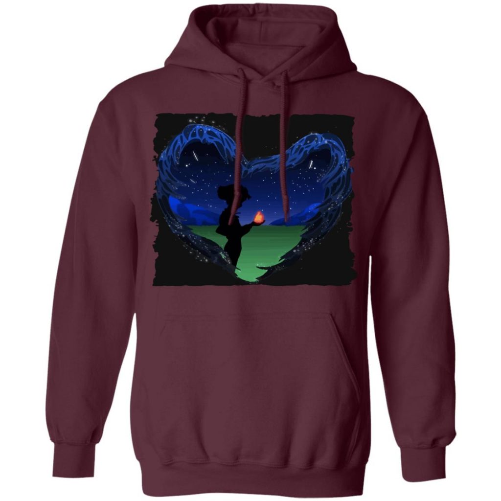 Howl's Moving Castle - Howl meets Calcifer Classic Hoodie - Ghibli Store