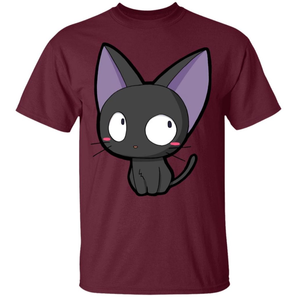 Kiki's Delivery Service - Jiji Chibi T Shirt - Ghibli Store
