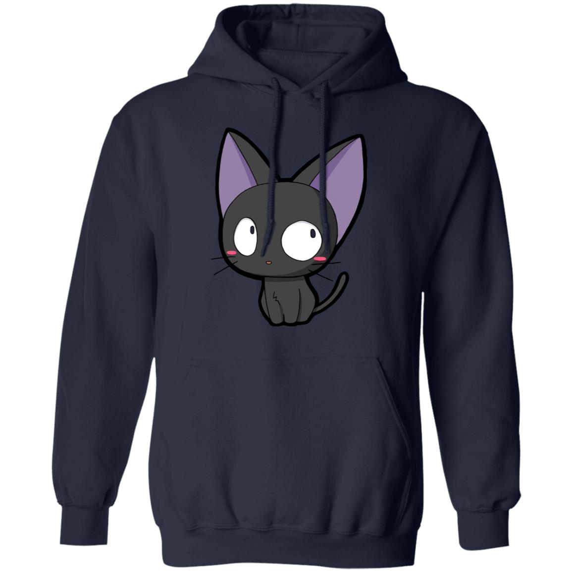 Kiki's Delivery Service - Jiji Chibi Hoodie - Ghibli Store