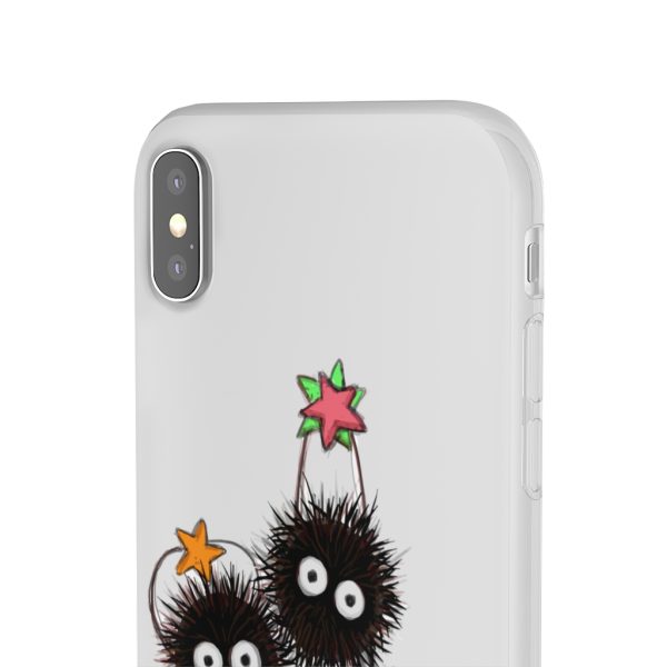 Spirited Away Susuwatari Graphic iPhone Cases - Ghibli Store