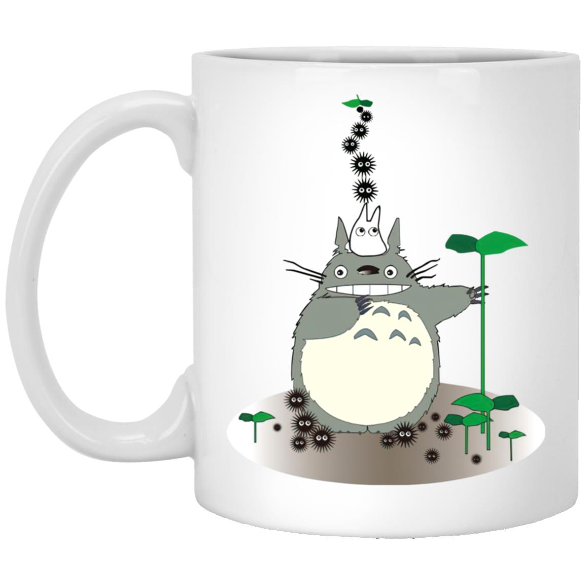 Totoro and the Sootballs Mug - Ghibli Store