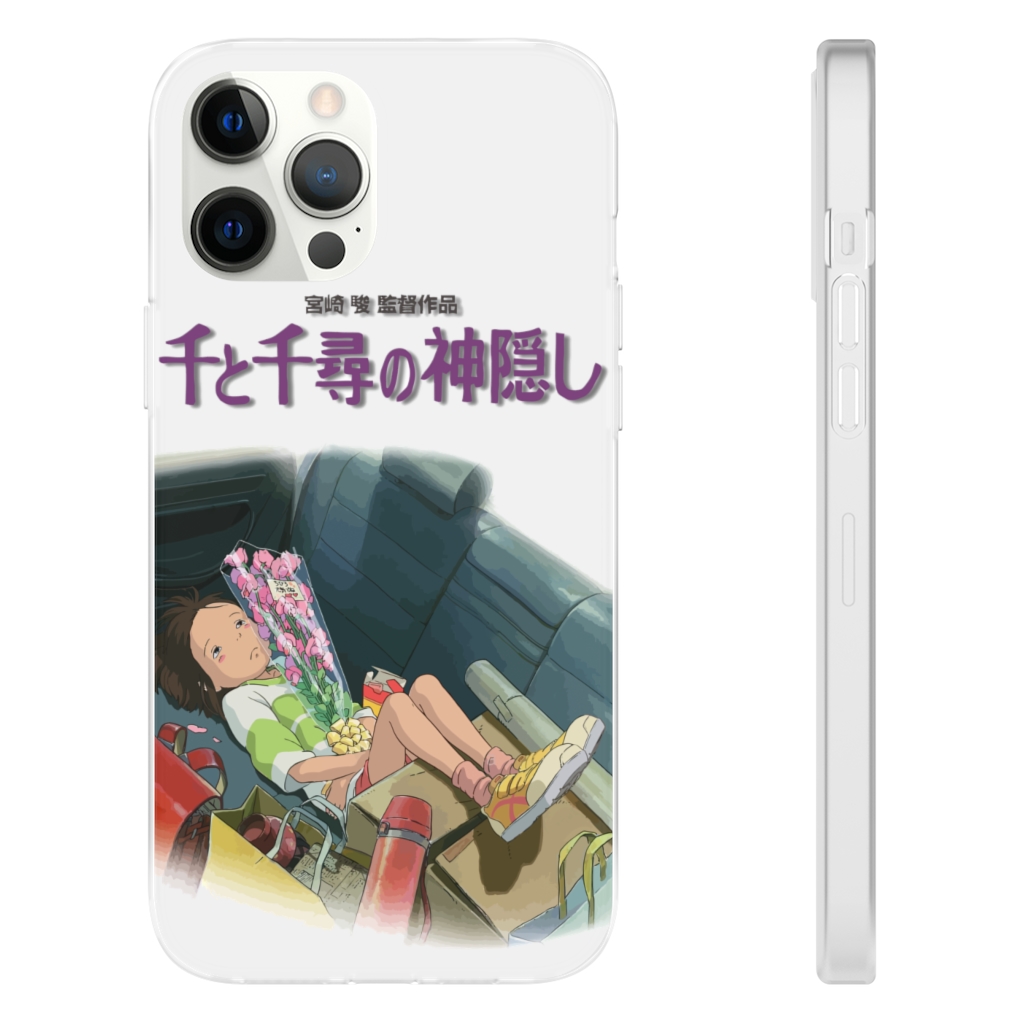 Spirited Away - Chihiro on the Car iPhone Cases - Ghibli Store