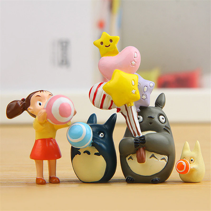 My Neighbor Totoro Celebrating Mini Figures 4pcs/set - Ghibli Store