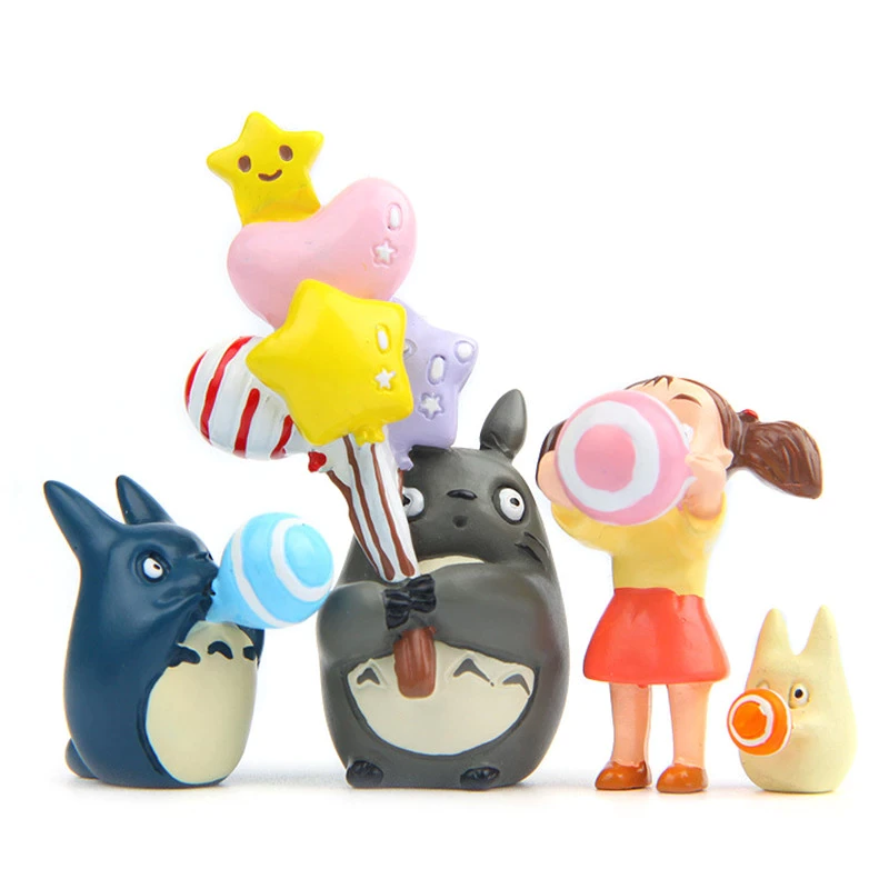 My Neighbor Totoro Celebrating Mini Figures 4pcs/set - Ghibli Store