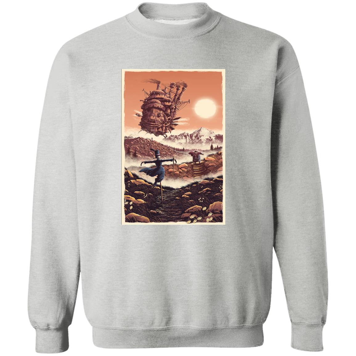 Howl's Moving Castle - Turnip Head and Sophie 2 Sweatshirt - Ghibli Store