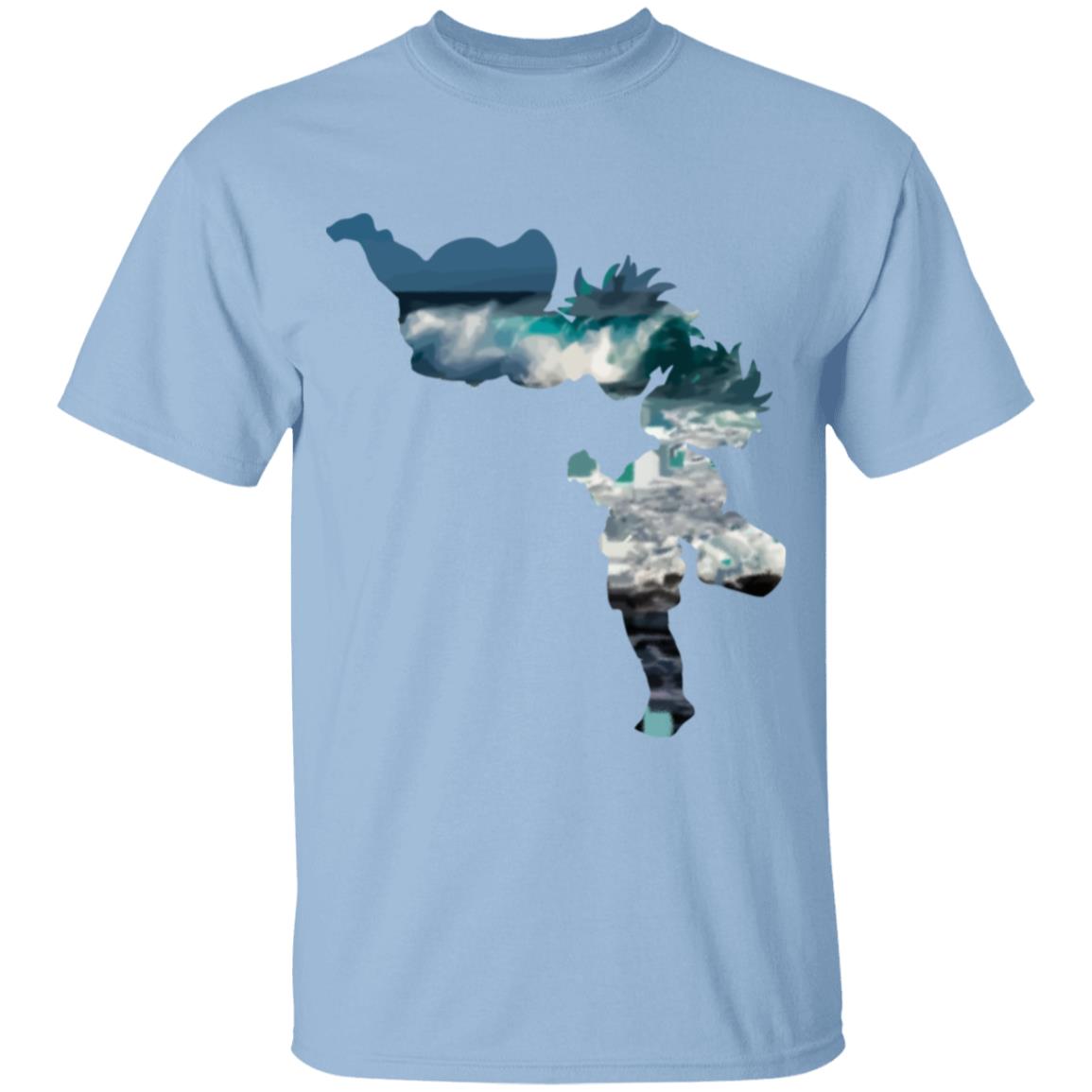 Ponyo and Sasuke Cutout Classic T Shirt for Kid - Ghibli Store