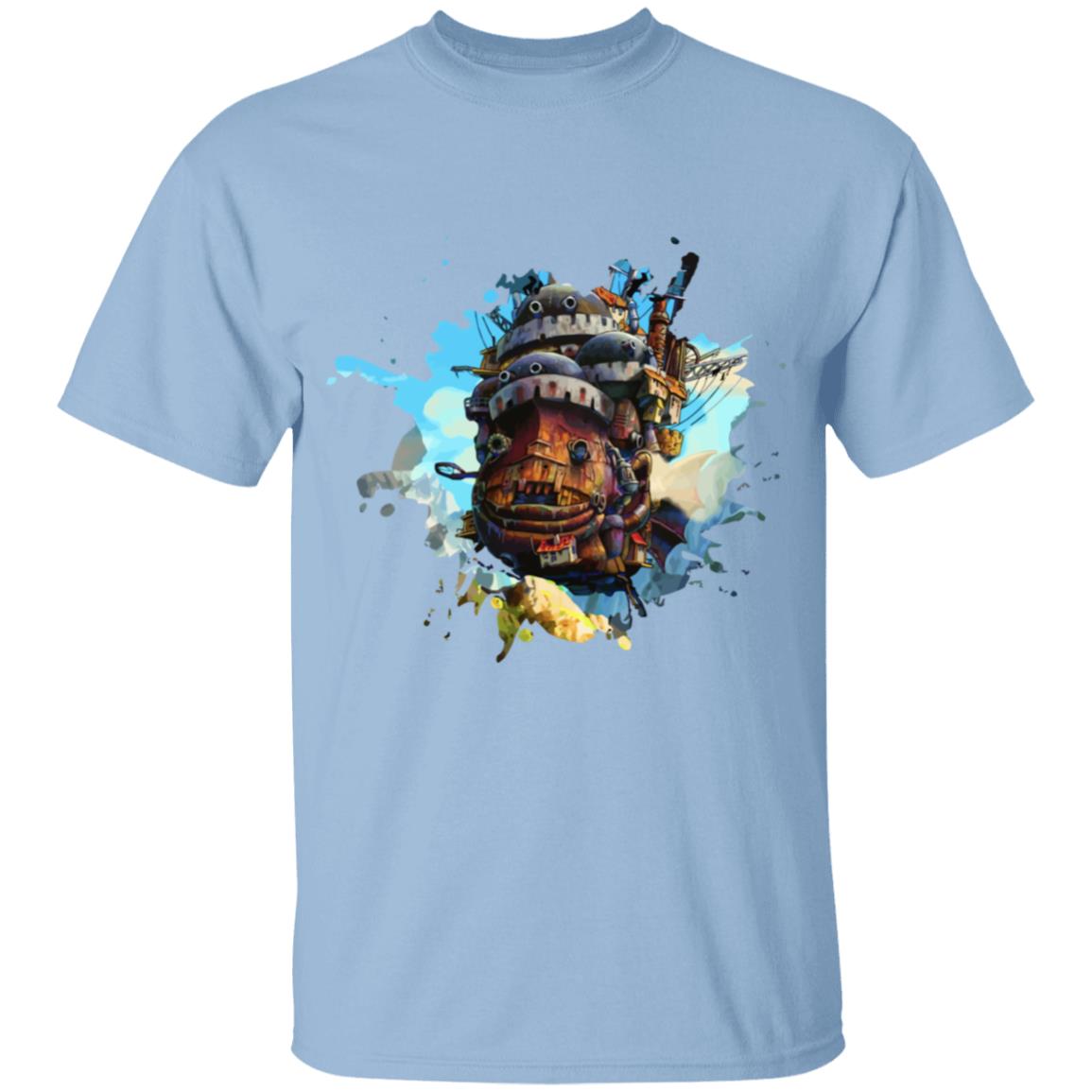 Howl's Moving Castle Painting T Shirt for Kid - Ghibli Store