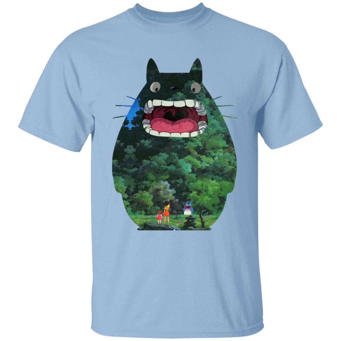 Totoro Jungle Color Cutout T Shirt for Kid - Ghibli Store