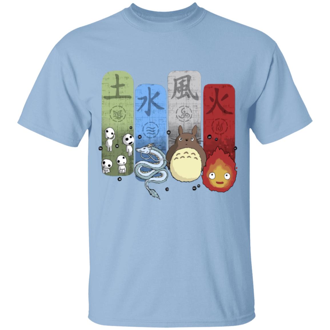 Ghibli Elemental T Shirt for Kid - Ghibli Store