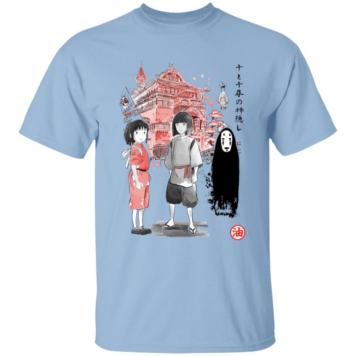 Spirited Away - Sen and Friends by the Bathhouse T Shirt for Kid ...