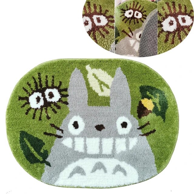 My Neighbor Totoro Soft Shaggy Rug 45x60cm - Ghibli Store