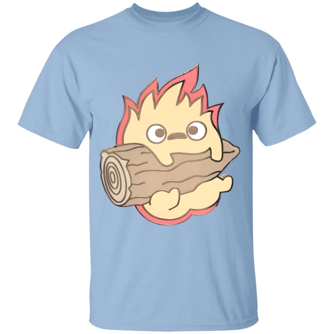 Howl's Moving Castle - Calcifer Chibi T Shirt for Kid - Ghibli Store