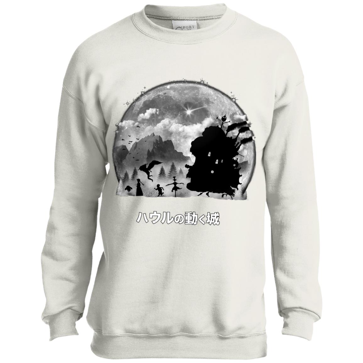 Howl's Moving Castle - Walking in the Night Sweatshirt for Kid - Ghibli ...