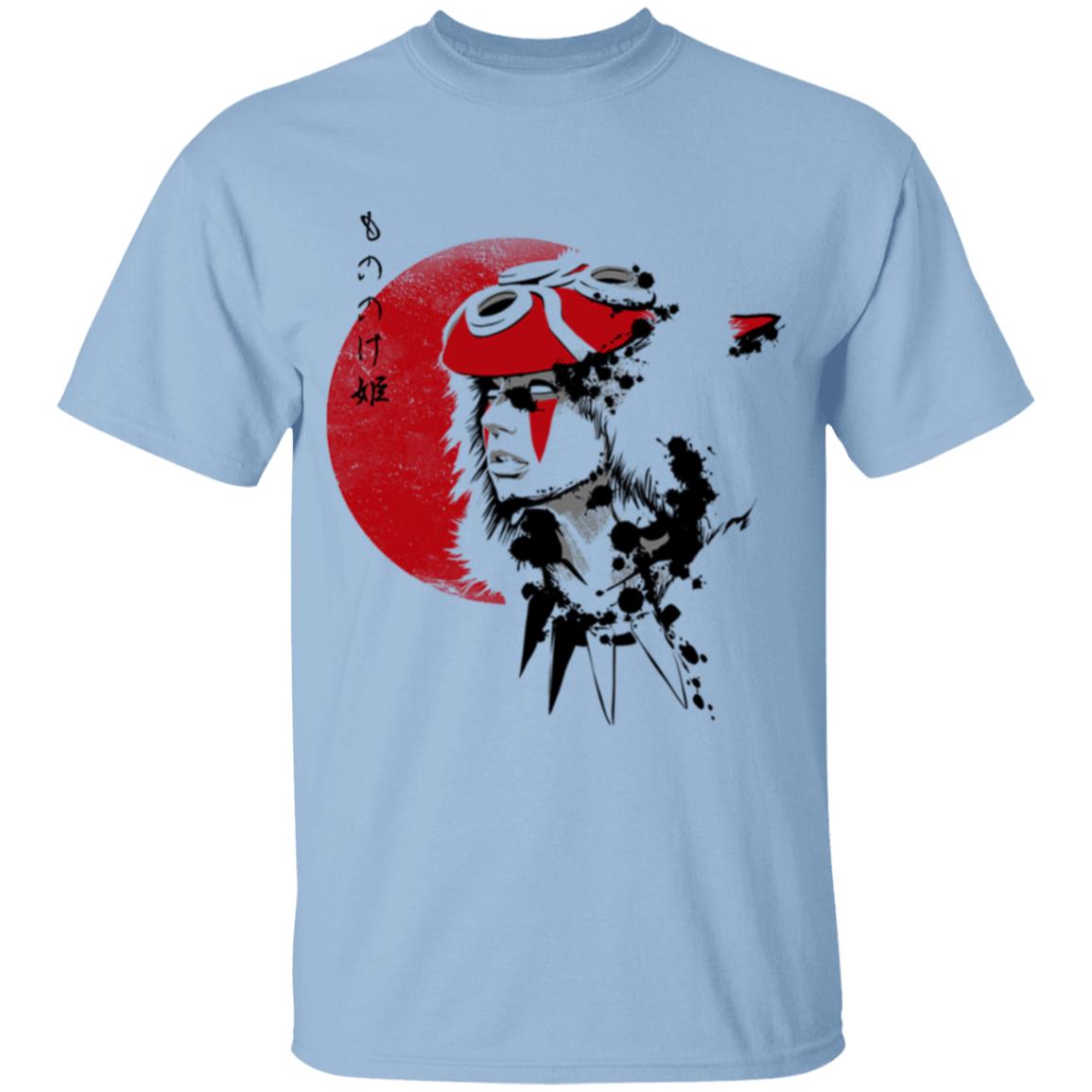 Princess Mononoke and the Red Moon T Shirt for Kid - Ghibli Store