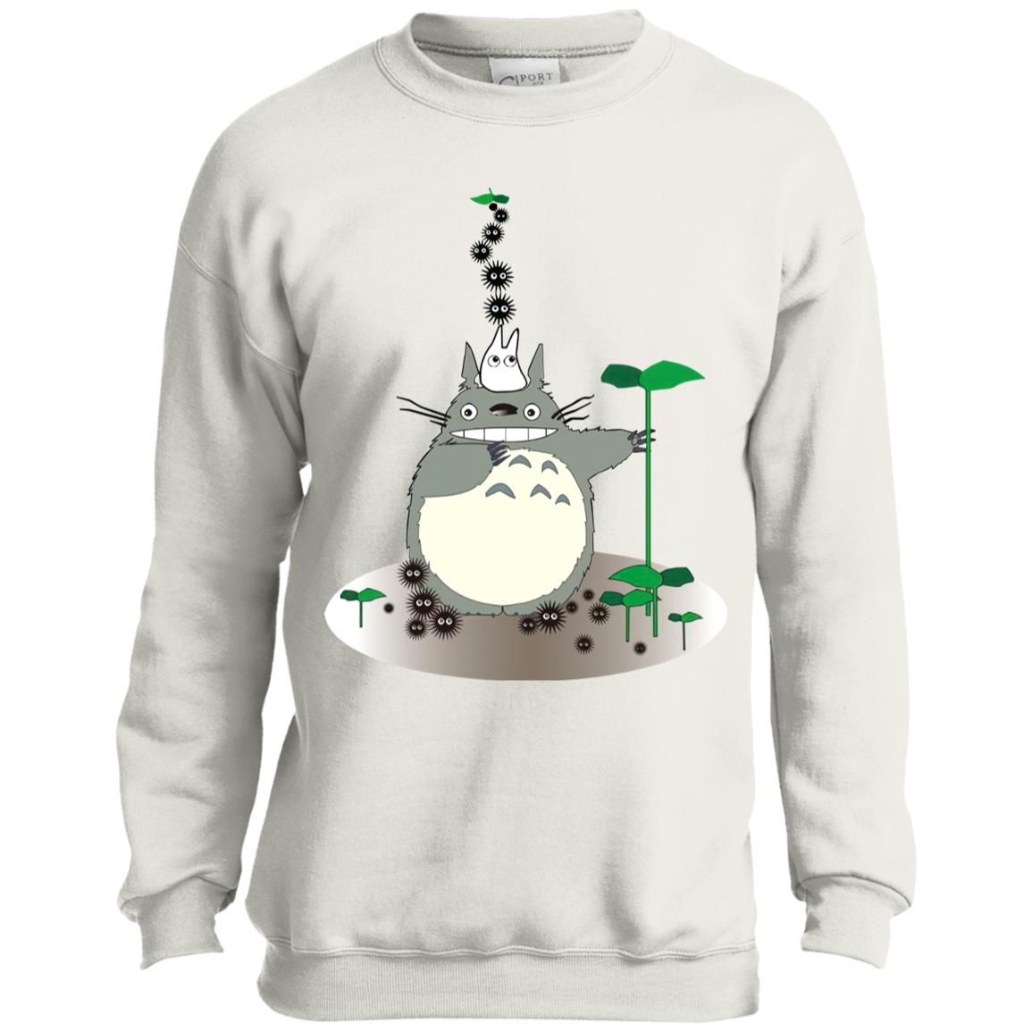 Totoro and the Sootballs Sweatshirt for Kid - Ghibli Store