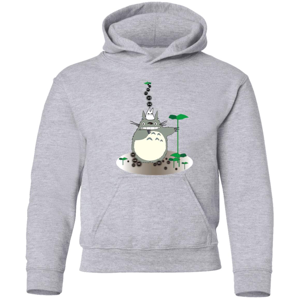 Totoro and the Sootballs Hoodie for Kid - Ghibli Store