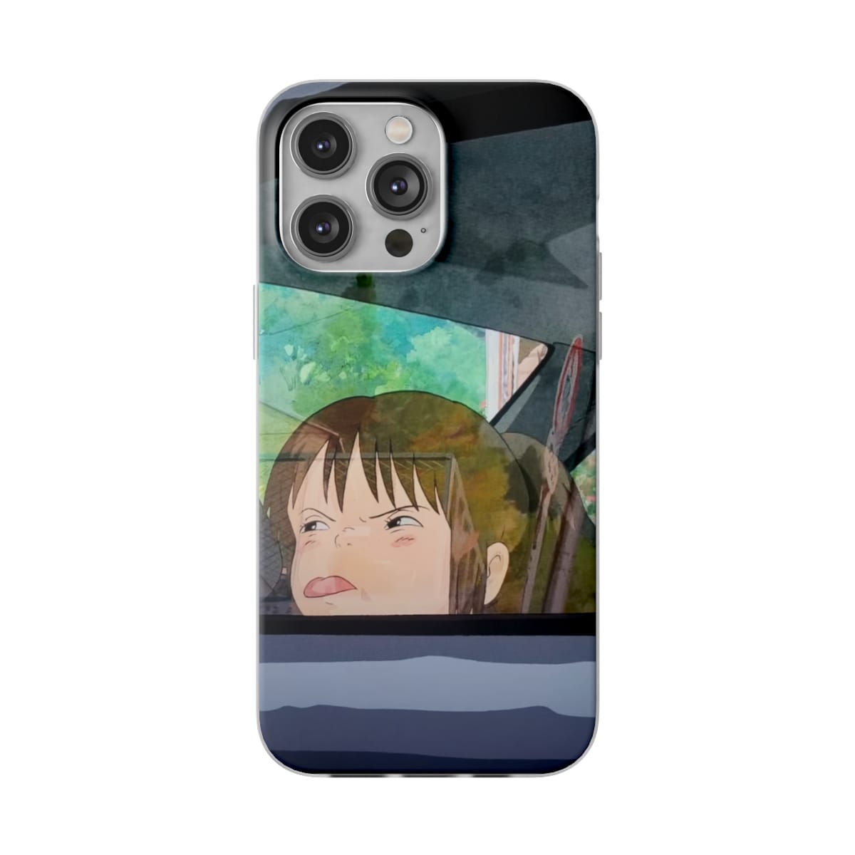 Chihiro Sticking Tongue Out iPhone Cases - Ghibli Store