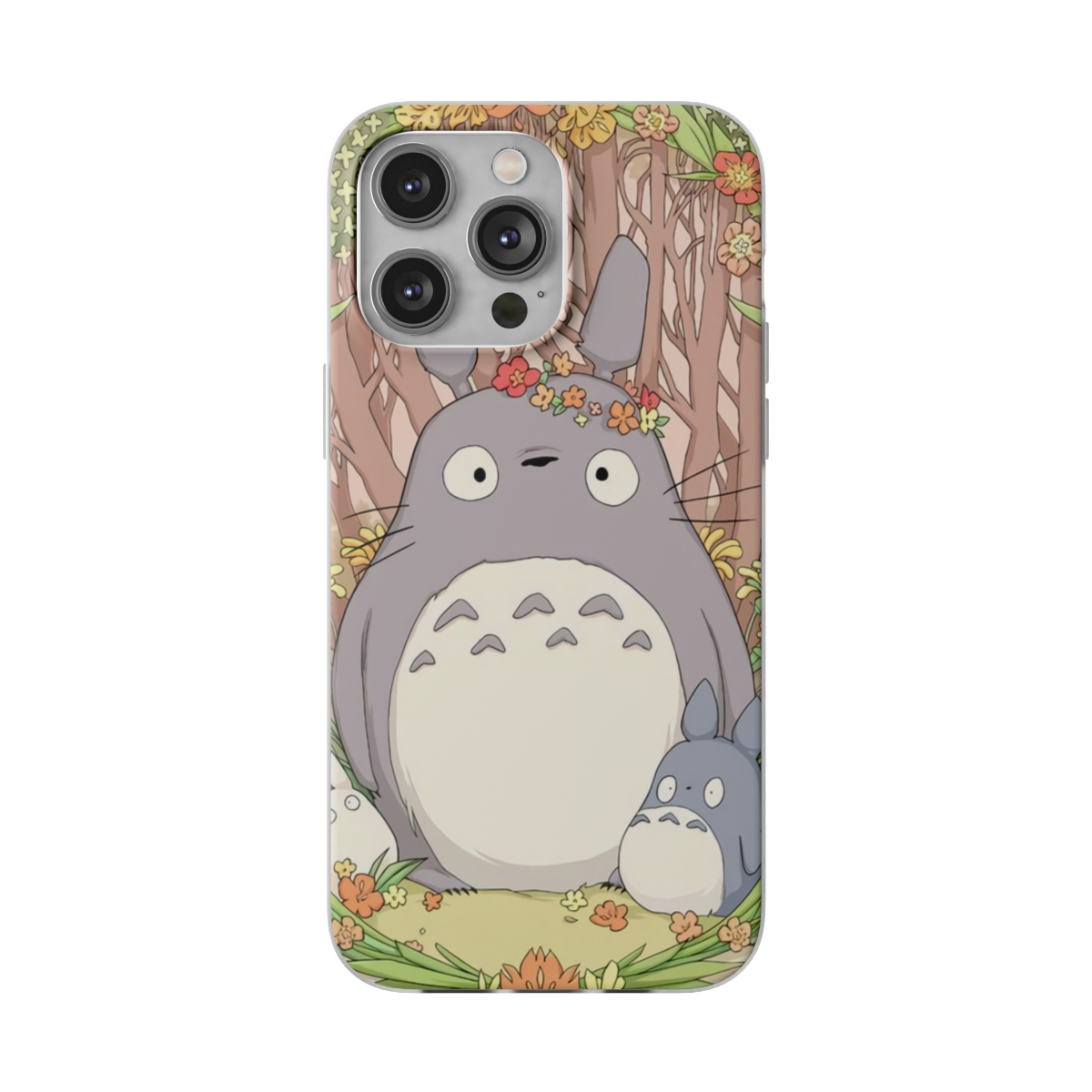 Totoro Family in Jungle iPhone Cases - Ghibli Store