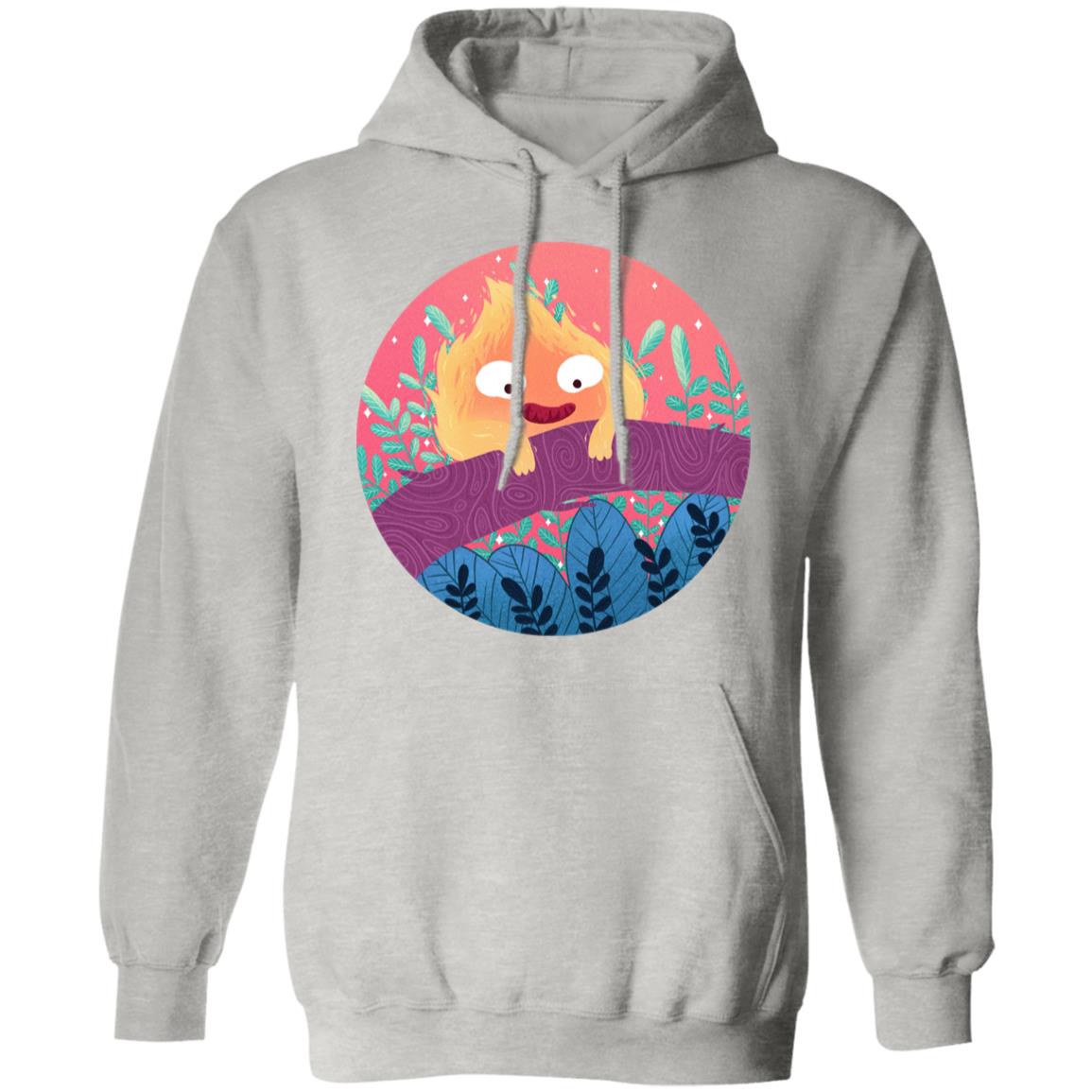 How's Moving Castle - Calcifer Fanart Hoodie - Ghibli Store