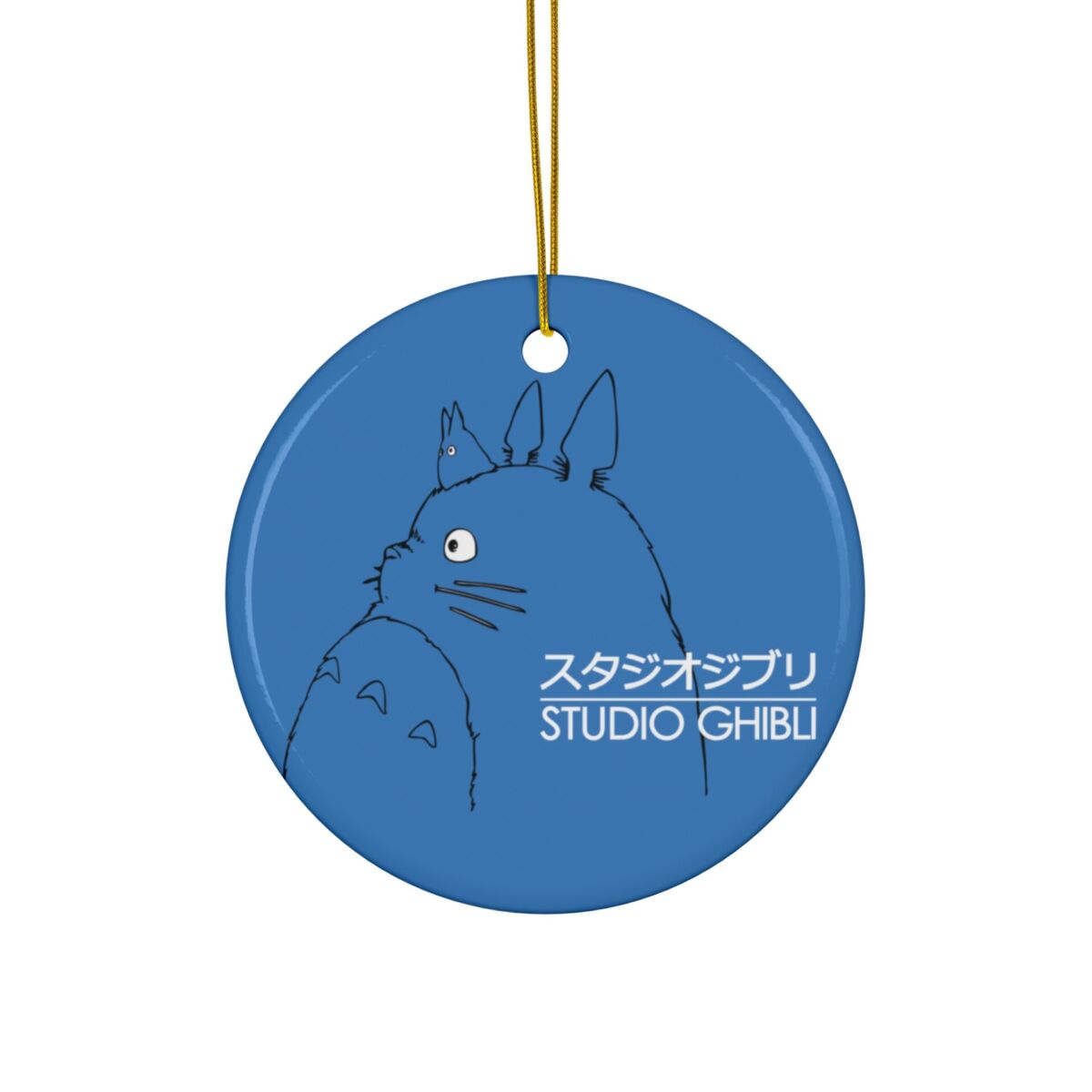 Studio Ghibli Logo Ceramic Ornament - Ghibli Store